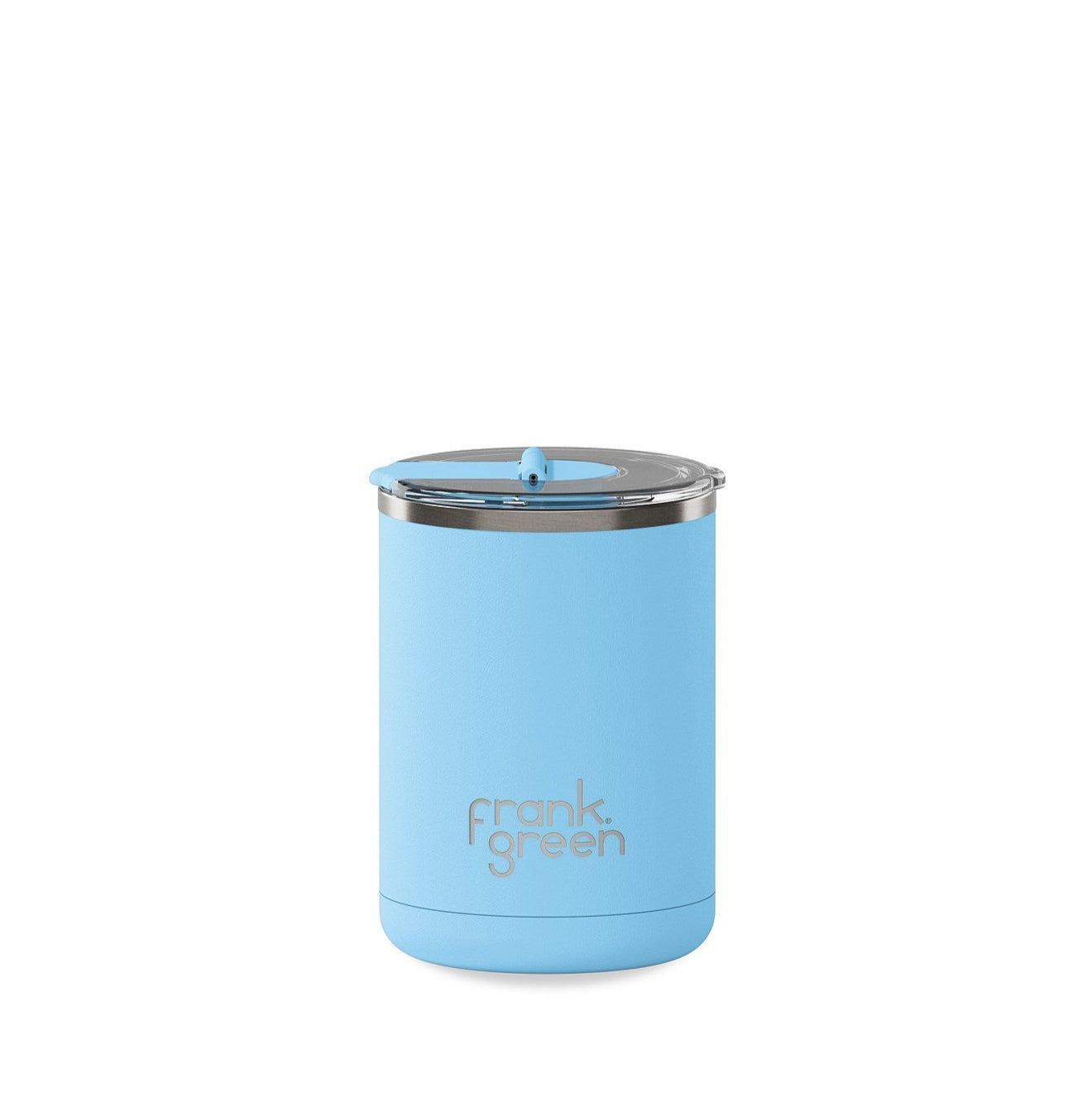 Frank Green Ceramic Coffee Cup with Hinged Lid: Sky Blue – Martha's ...